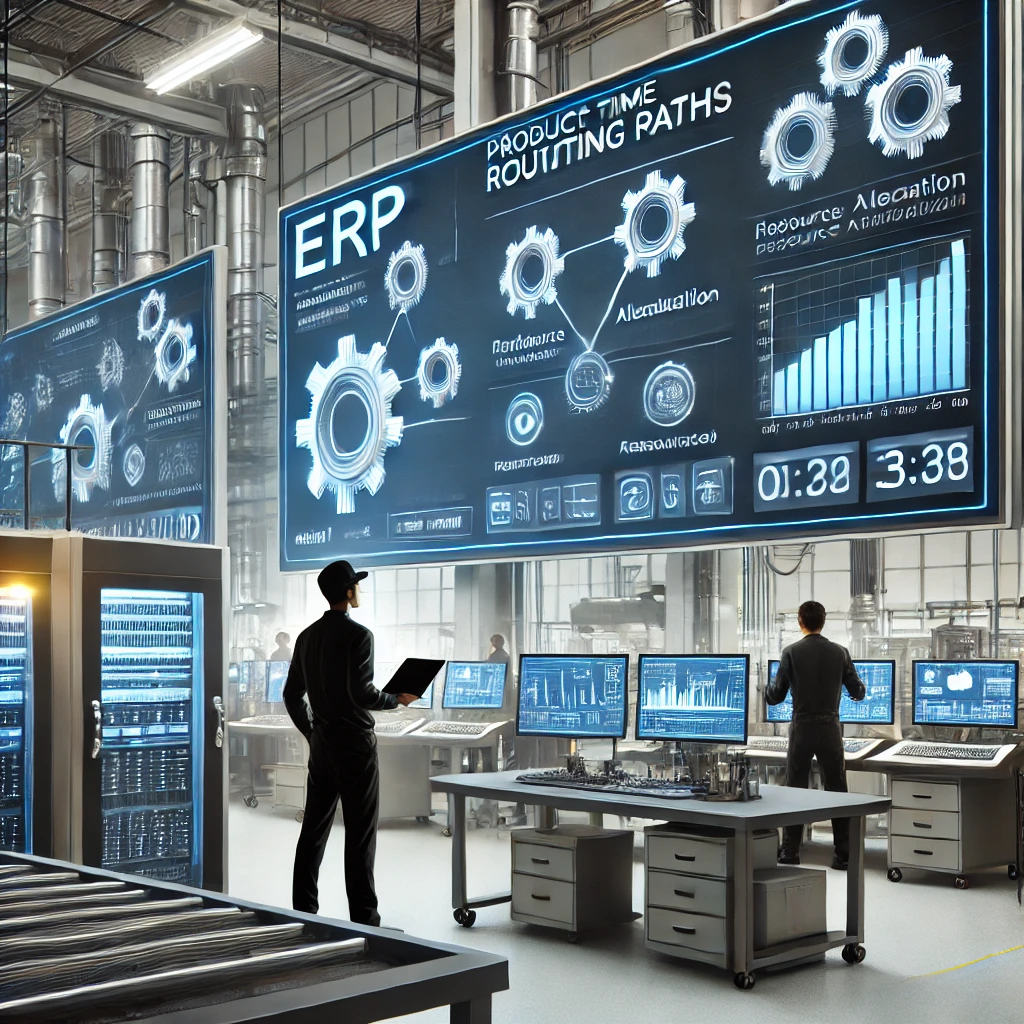 How ERP Helps with Manufacturing Routing: Streamlining Production ...